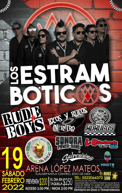 Los Estrambóticos 30° aniversario en la Arena López Mateos Edo Mex